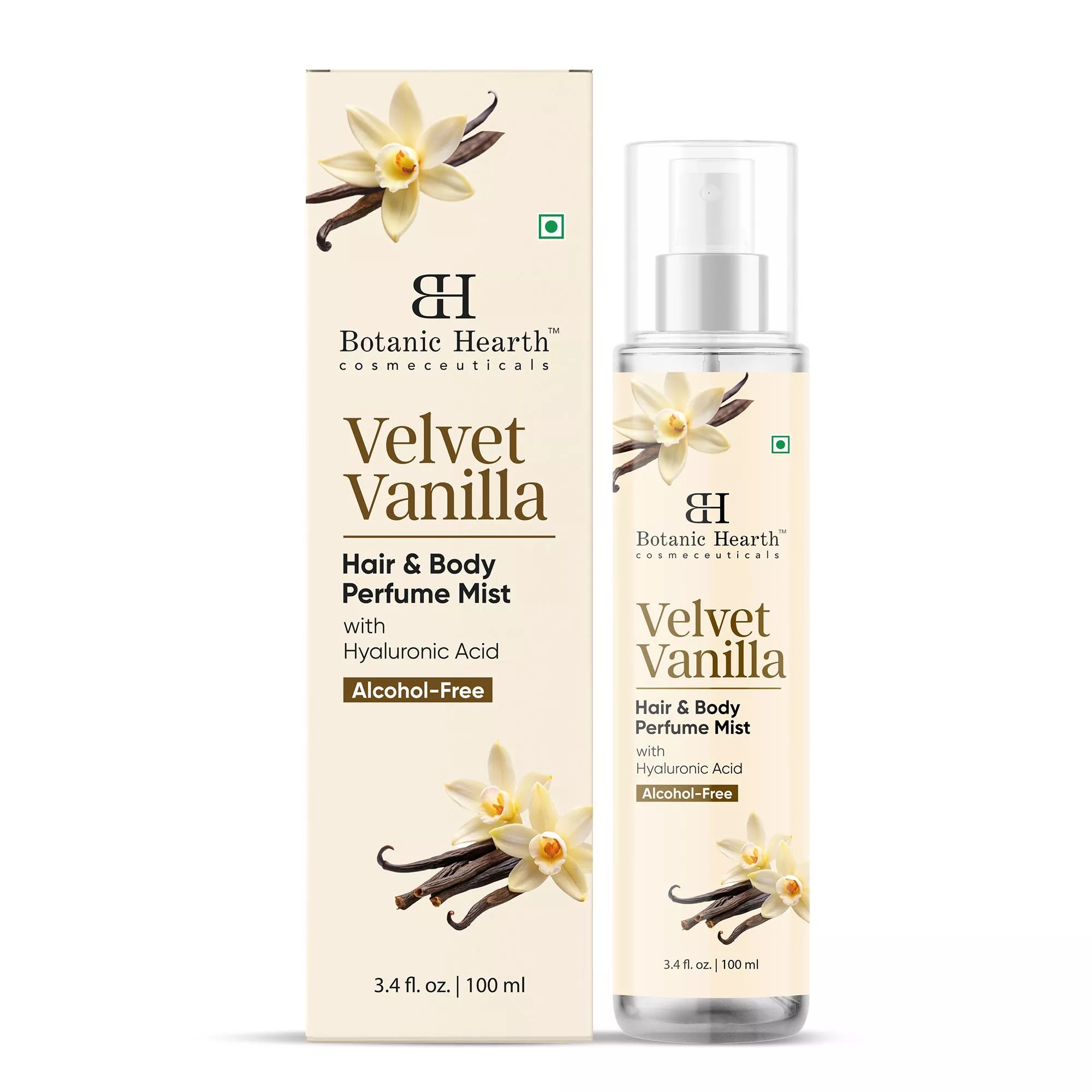 Vanilla Hair & Body Perfume Mist | 3.4 fl oz – Botanic Hearth
