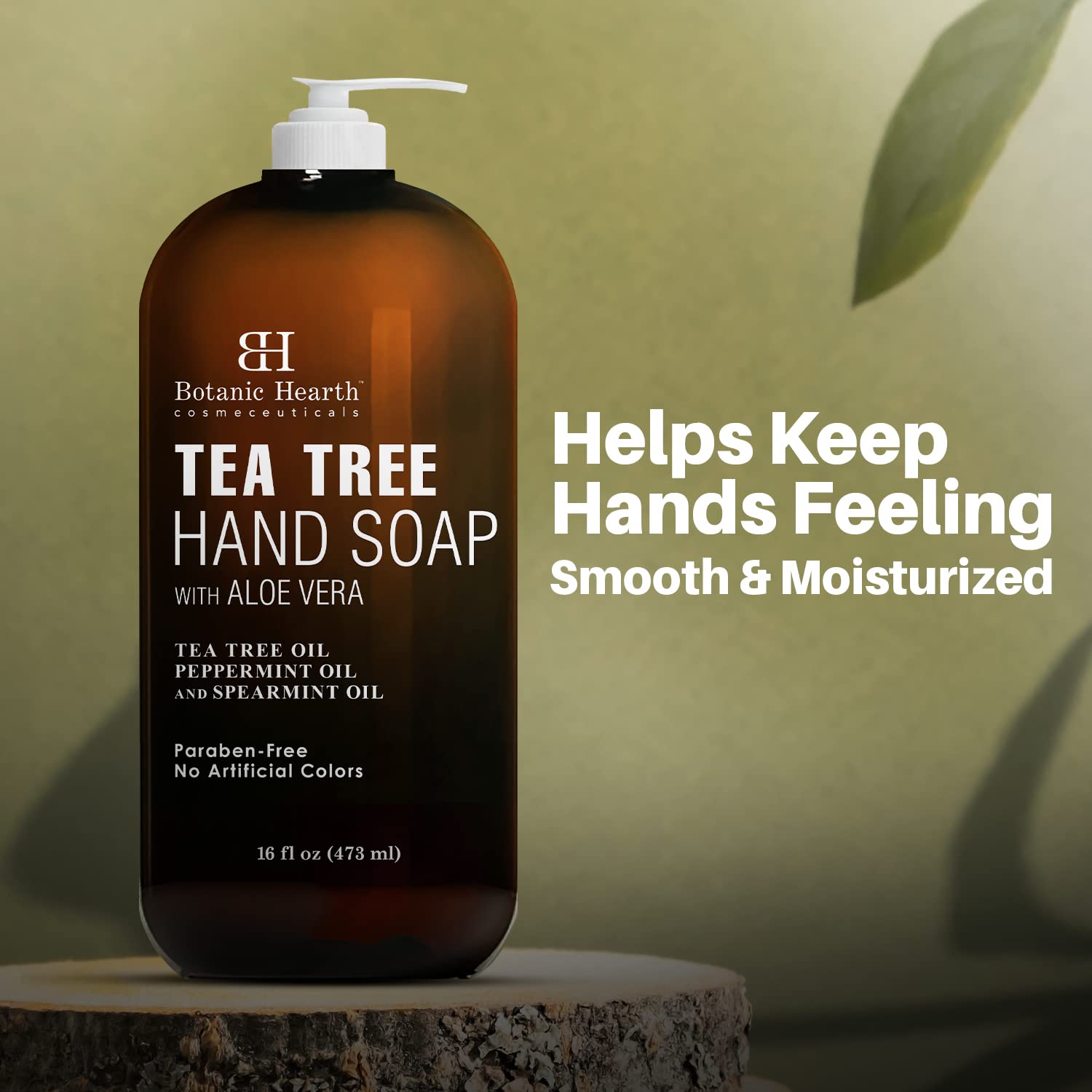 Tea Tree Liquid Hand Soap / Hand Wash - Pure Sanitary - BotanicHearth ...