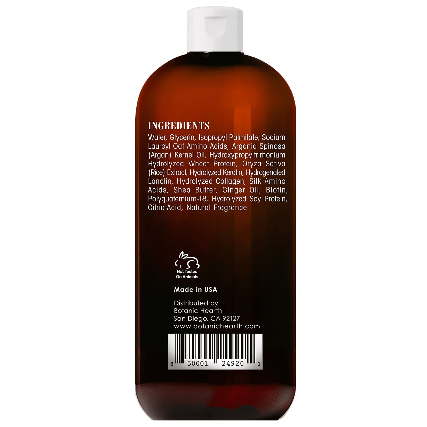 Biotin Conditioner with Ginger Oil & Keratin – Botanic Hearth
