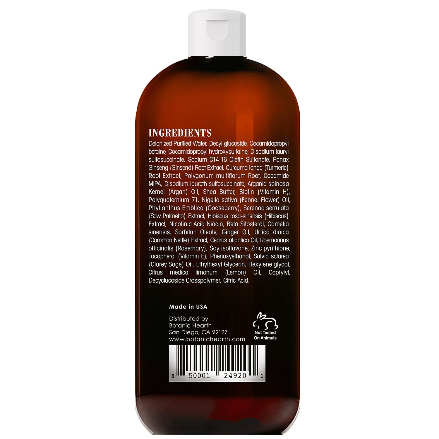 Biotin Hair Shampoo for Rough Hair | Botanic Hearth