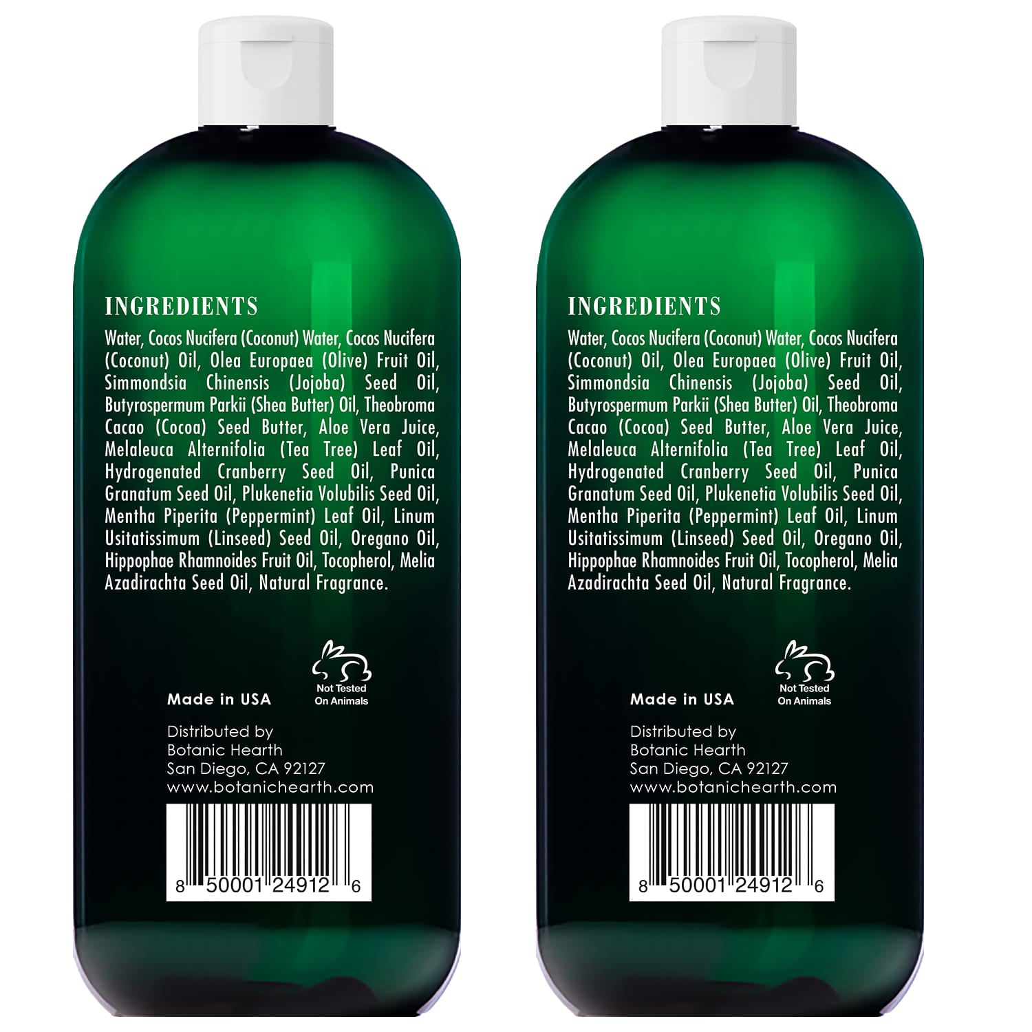 Tea Tree Body Wash - Pack of 2 – Botanic Hearth