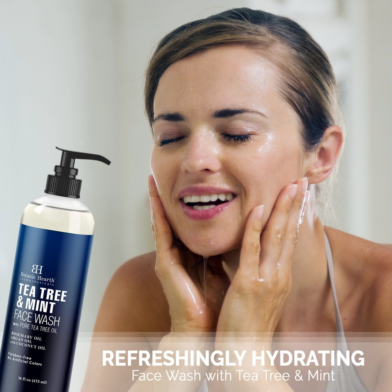 Tea Tree and Mint Face Wash – Botanic Hearth