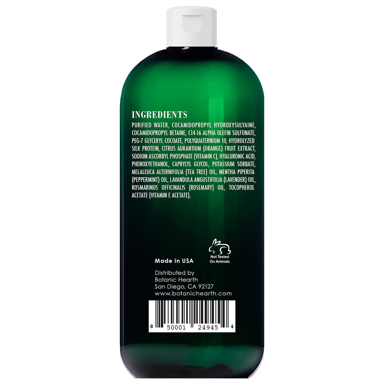 Tea Tree Shampoo - 16 oz – Botanic Hearth