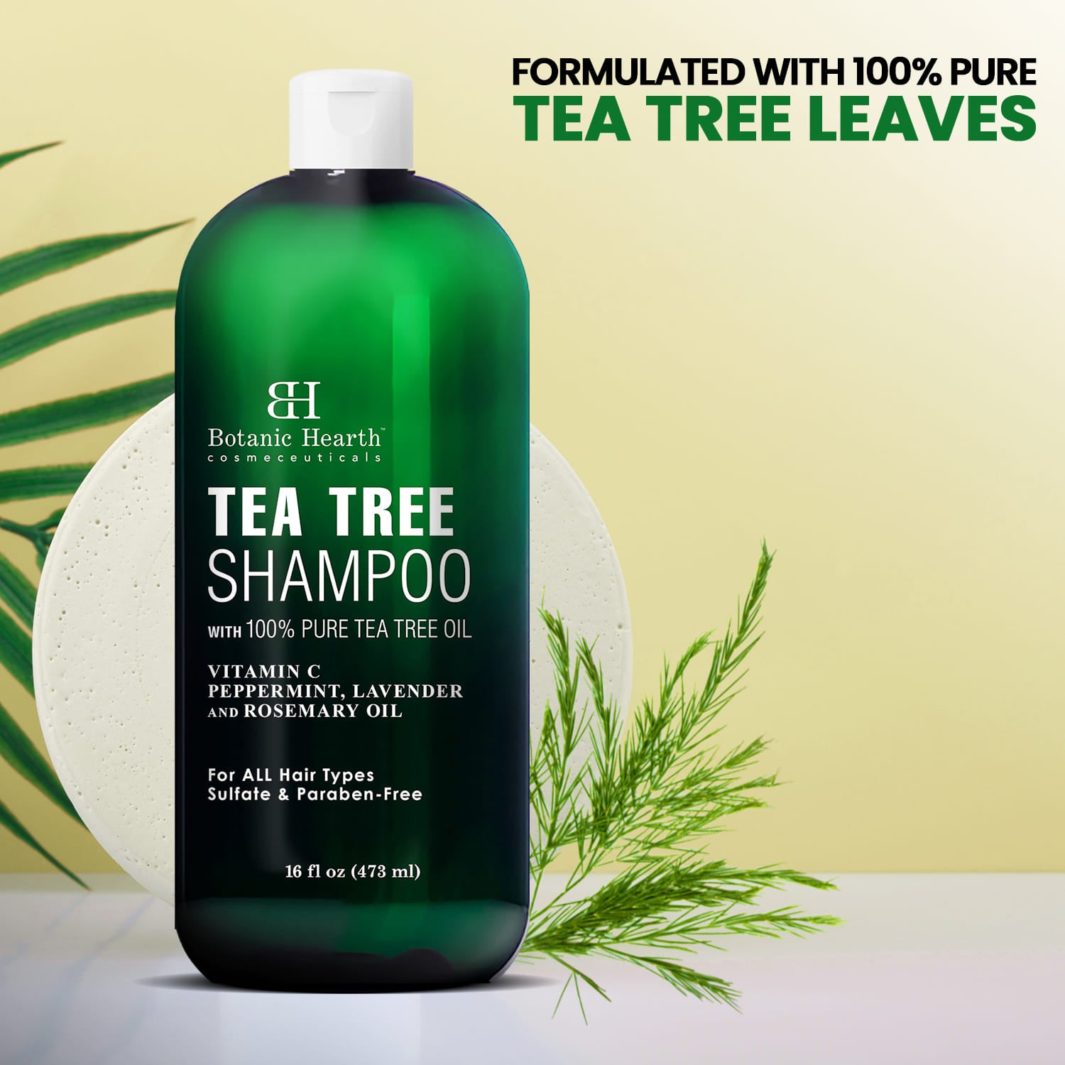 Tea Tree Shampoo - 16 oz – Botanic Hearth